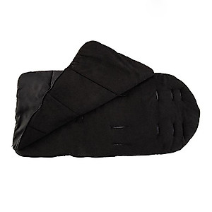 Baby Toddler New Universal Footmuff Cosy Toes Apron Liner Buggy Pram Stroller (Black)