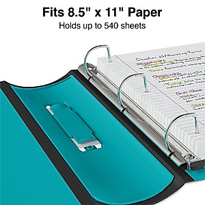 STAPLES Better Binder, 2-Inch, Teal