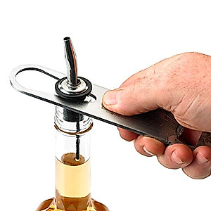 Barfly Bar Speed Opener, 7-Inch, Black