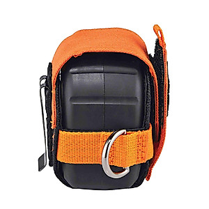 Ergodyne - 19770 Squids 3770 Tape Measure Holder, Orange Large