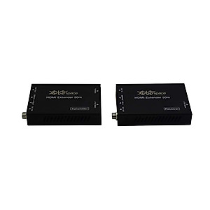 XOLORspace HT004S 60m 4K 60HZ 4:4:4 HDMI Extender Over CAT6 with HDMI Loop Out, IR Return Signal, PoC, HDMI 2.0b & HDCP 2.2 Standard, Bandwidth 18Gbps