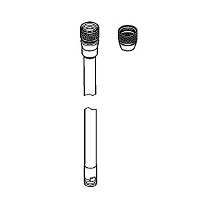 Grohe 46174000 59-In Metalflex Hose For Kitchen Faucet, Inch, Chrome