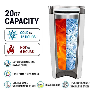 MARSANA Gifts for Her - Valentine Tumbler - Gifts for Couple - Couple Tumbler - Gifts for Wife - Gifts for Anniversary Couple - Couple Cup - Couple Mug - Tumbler 20 Oz