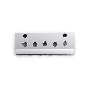 Bogart Guitar String Locking Nut for Floyd Rose Style Adjustable Height Locking Guitar Tremolo Bridge with Mounting Screw Shims and Wrench Chrome.