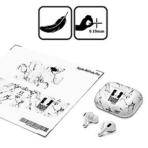 Head Case Designs Officially Licensed Harry Potter Ravenclaw Aguamenti Deathly Hallows IX Vinyl Sticker Skin Decal Cover Compatible with Apple AirPods Pro