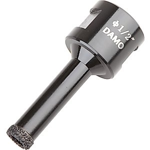 DAMO 1/2 inch Dry Wet Diamond Core Drill Bit for Concrete Granite Marble Hole Saw