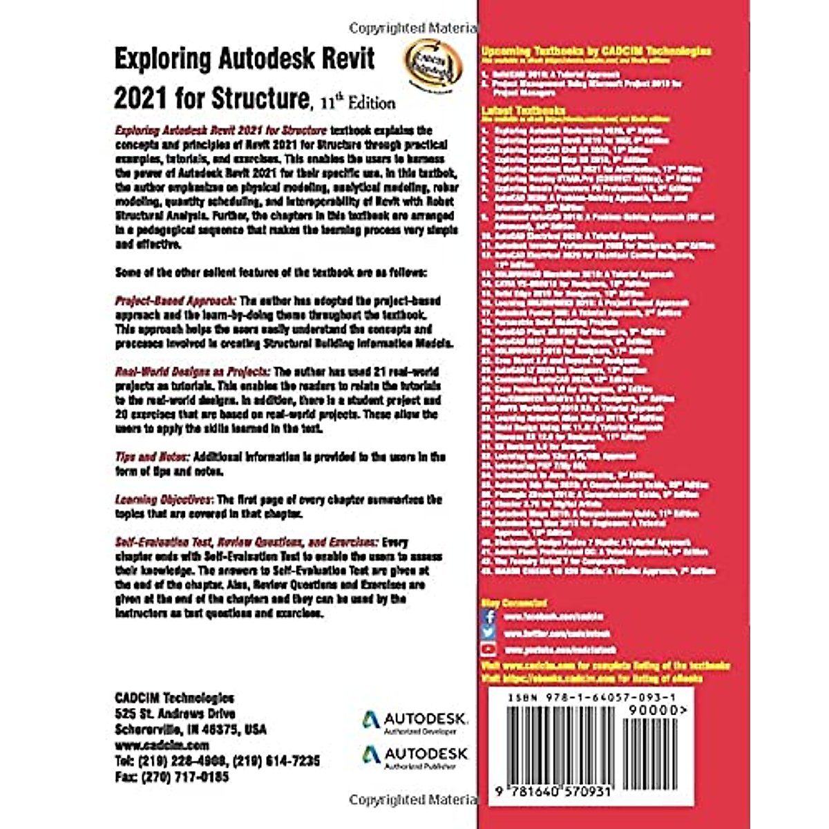Exploring Autodesk Revit 2021 for Structure, 11th Edition