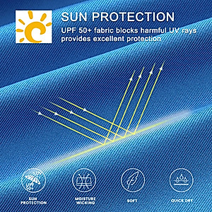 Willit Women's Sleeveless Golf Shirts Polo Tennis Tank UPF 50+ Lightweight Quick Dry Athletic Shirts Brilliant Blue S