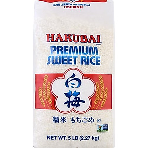 Hakubai Sweet Rice, 5-Pound