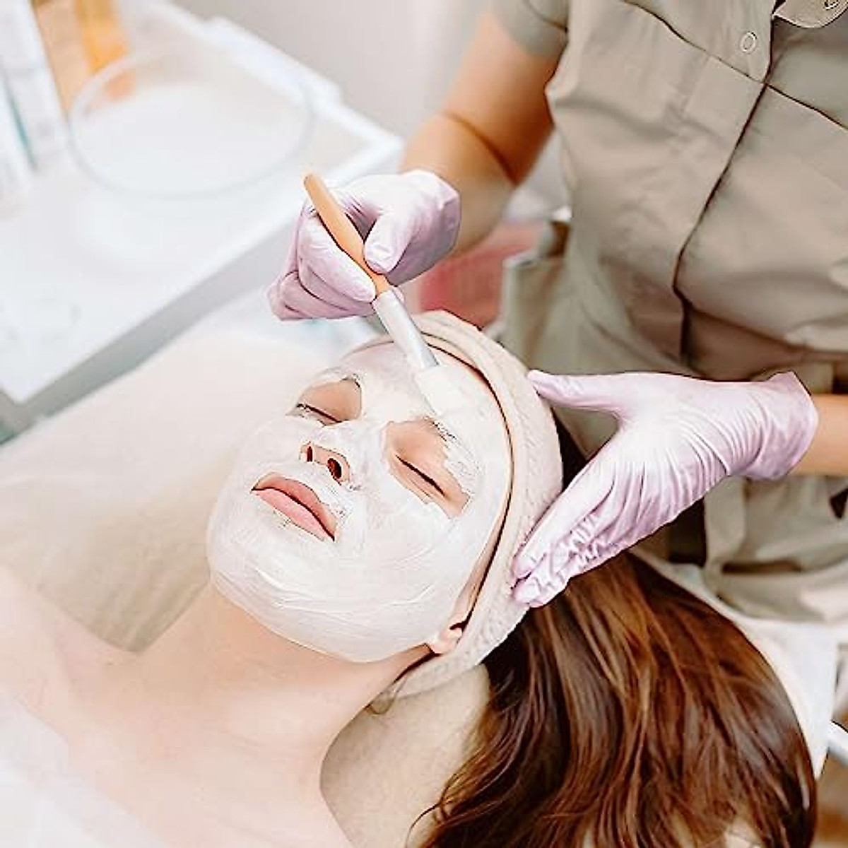 WECARE Pink Disposable Nitrile Gloves Medium - 200 Pack - 3 Mil - Powder and Latex Free - Non-Sterile - Food Safe Gloves