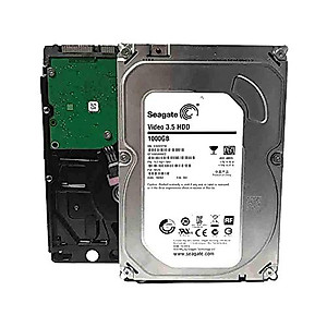 Seagate Pipeline HD (ST1000VM002) 1TB 5900RPM 64MB Cache SATA 6.0Gb/s 3.5inch Surveillance Hard Drive - 2 Year Warranty (Renewed)