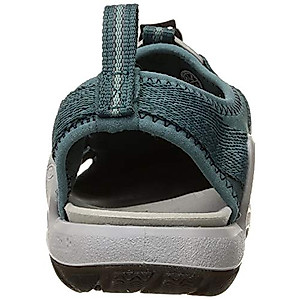 KEEN Women's Clearwater CNX Sport Sandal, Balsam/North Atlantic, 10