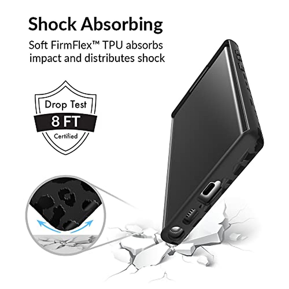 Velvet Caviar Compatible with Samsung Galaxy S23 Ultra Case for Women [8ft Drop Tested] Cute Protective Phone Cases - Black Leopard (S23 Ultra, 2023 Release, 6.8")