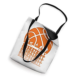 Basketball January February April March Basketball Vintage Tote Bag