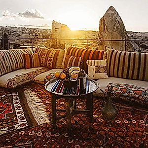 10 Pieces Mexican Table Place Mats Assorted Mexican Serape Placemats Washable Table Mats for Cinco de Mayo Mexican Fiesta Party Wedding Decorations, 18.1 x 12.6 Inch