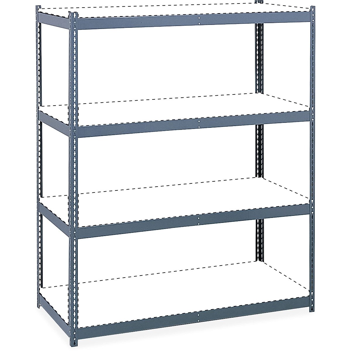 Safco Products 5261 Archival Shelving Shelves for use with Archival Shelving Frame 5260, Sold Separately, (Qty. 4), Tan