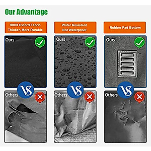 WOMACO 22 inch Griddle Carry Bag for Blackstone 17 & 22 Griddle with Hood Lid and Stand, Water-Resistant Outdoor Griddle Bag Case