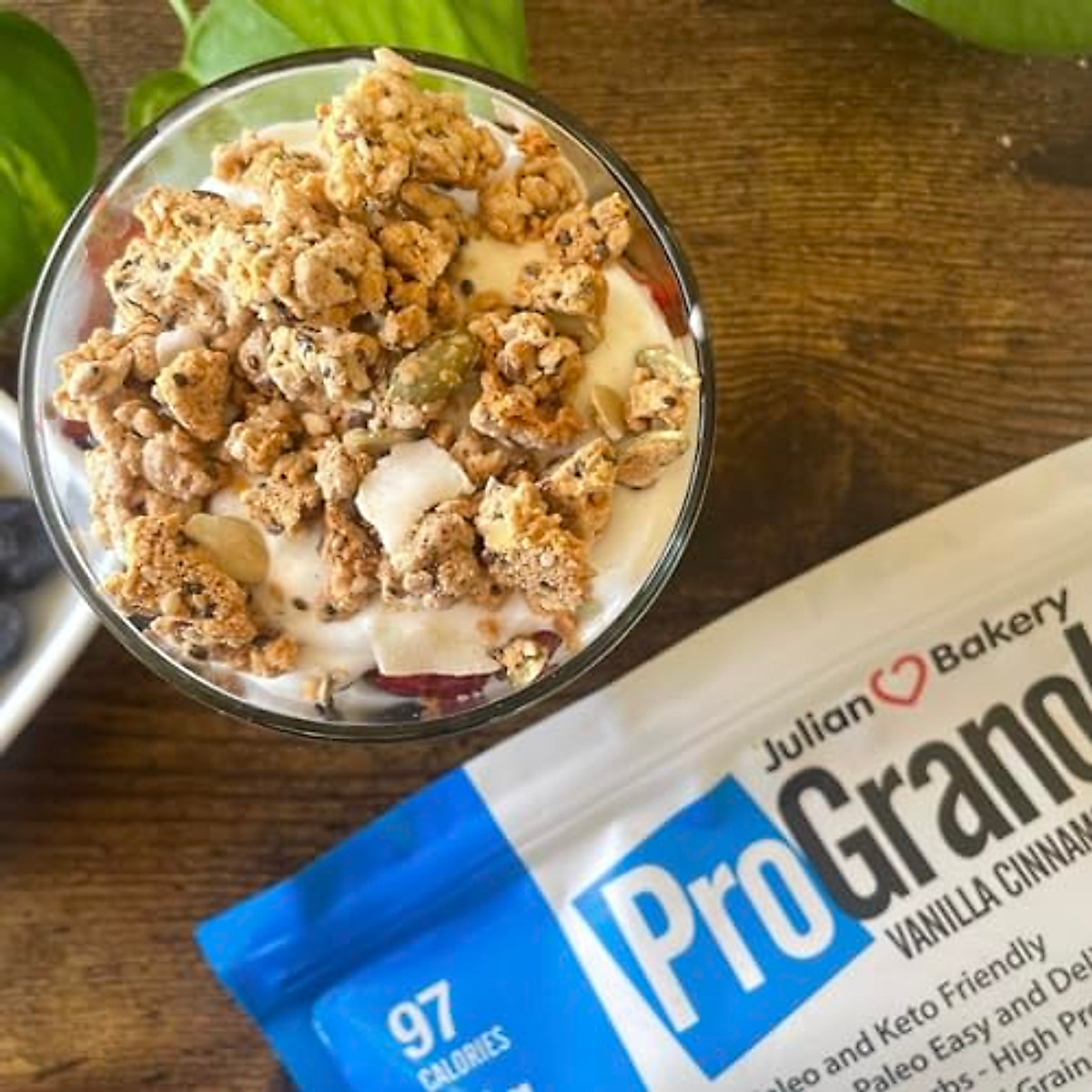 Julian Bakery® ProGranola® Cereal | Vanilla Cinnamon | 12g Protein | Paleo | 2 Net Carbs | Gluten-Free | Grain-Free | 15 Servings