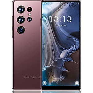 4G Unlocked Cell Phones,4G+128GB Dual Sim Smartphone, C21 Unlocked Mobile Phone with 6.8inch Waterdrop Screen, Android Phone 24+48 MP | 5000mAh | Fingerprint Lock & Face ID | US Version (rose gold)