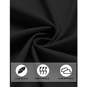 COOFANDY Long Sleeve Shirt Jackets for Men Cotton Linen Casual Shacket Work Button Down Overshirt