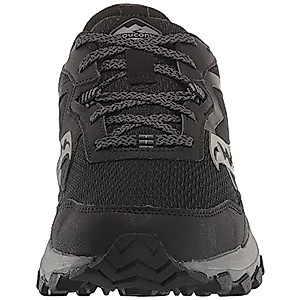 Saucony Men's Excursion TR16 Trail Running Shoe, Black/Charcoal, 13