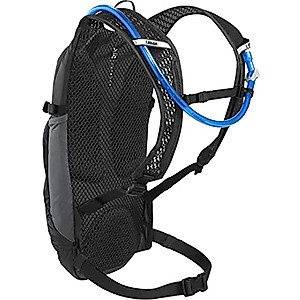 CamelBak Lobo 9 Bike Hydration Pack - Helmet Carry - Magnetic Tube Trap- 70oz, Black