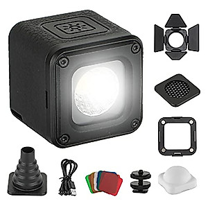 SmallRig RM01 Mini LED Video Light Waterproof Portable Lighting Kit with 8 Color Filters, Dimmable Fill Photography Light 5600K CRI95 for Gopro for DJI Action Cameras, Smartphones , Cameras 3405