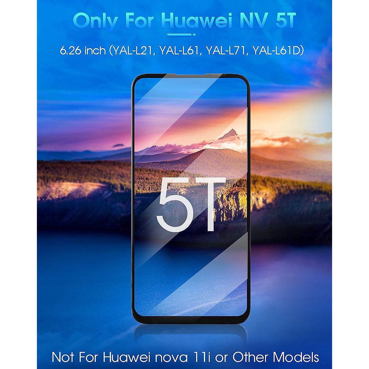 for Huawei Nova 5T LCD Display for Huawei Honor 20 Pro/Honor 20 / Honor 20s 2019 YAL-L21 LCD Screen Replacement Touch Screen Digitizer Full Assembly with Repair Kits