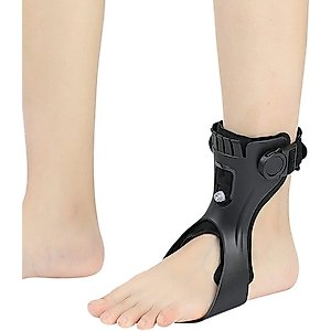 GFBHD Foot Drop orthosis Drop Foot Brace Orthosis Ankle Support Drop Orthosis Rehabilitation Use After Ankle Injury and Fracture (Color : Right Foot, Size : S)