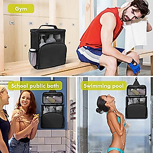2022 NEW Shower Caddy Dorm - for Full Size Bottle & Quick Dry - Portable Shower Tote Bag Men Women,Camp,Travel,Bath,Gym - College Dorm Room Essensial Boys Girls