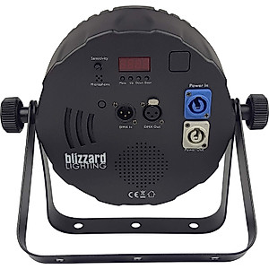 Blizzard Lighting LB PAR Quad RGBW 4-in-1 10 Watt LED Band, Stage & DJ Lighting, 5.00 x 5.00 x 5.00