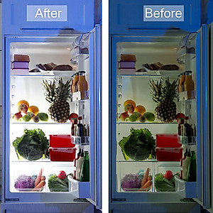 Vgogfly LED Refrigerator Light Bulb 40W Equivalent 120V A15 Fridge Waterproof Bulbs 5 W Daylight White 5000K E26 Medium Base Freezer Ceiling Home Lighting Lamp Non-dimmable(1 Pack)