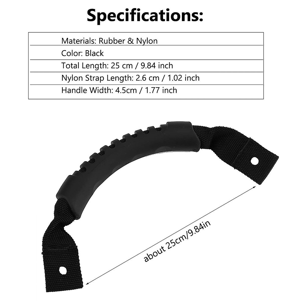 VGEBY Kayak Handle,Kayaks Replacement Carry Handle for Canoes Kayak Luggage Replacement Handles