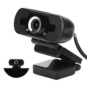 Zyyini Bindpo Web Camera, 1080P High Definition Computer Camera Video Conference USB 2.0 PC Camera, Wide Angle Lens, for Recording, Calling, Gaming