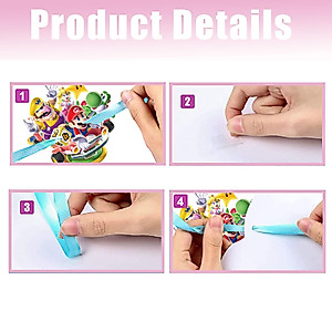 Princess Peach Door Sign Banner,Hanging Banner,Porch Sign Banners Princess Peach Birthday Decorations for Princess Peach Birthday Party Supplies