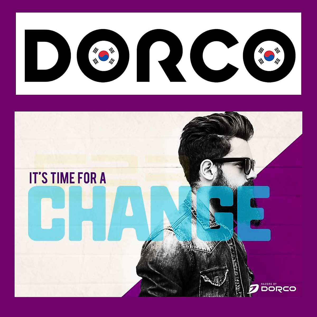 *New* Dorco Prime Platinum STP-301 Double Edge Blades (100 Blades) - Double Coating, Extra Sharp, Less Irritation