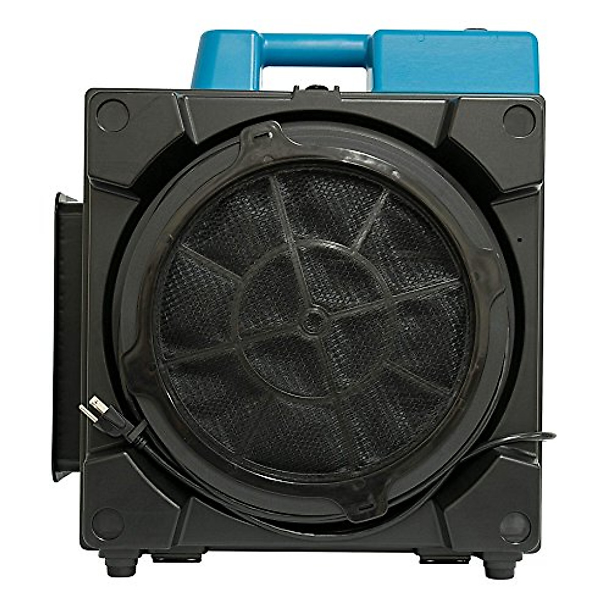 XPOWER X-3580 Commercial Air Scrubber, Negative Air, 600 CFM, 4-Stage HEPA Filtration, 5-Speed, Filter Light, Energy Efficient, High ROI, Blue