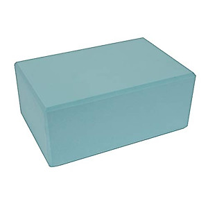 EvriFit Yoga Blocks, High-Density Foam Workout Accessory, Optimal Comfort, Good for All Levels, Teal, 2 Pack