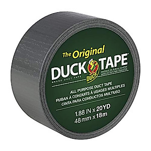 The Original Duck Tape Brand 1044729 Duct Tape, 1-Pack 1.88 Inch x 20 Yard, 1-Pack Silver , Gray