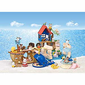 Epoch House of secret Sylvanian Families Seaside series Adventure Island