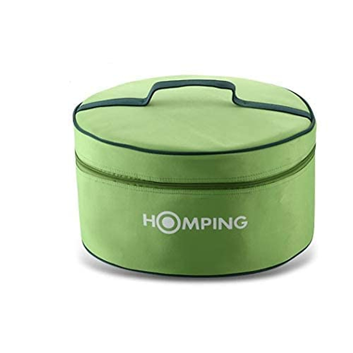 Homping Grill - Ultimate Portable Charcoal BBQ Grill. Produces Less Smoke. Combined with its Electric Fan for air/Heat Control. Tailgating Grill (Orange)