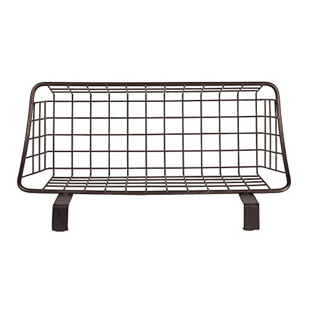 Spectrum Diversified Grid Storage Basket, Over the Cabinet Door, Small, Bronze