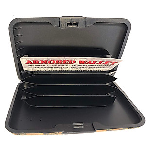 Fig Design Group Texas State Flag RFID Secure Theft Protection Credit Card Armored Wallet New