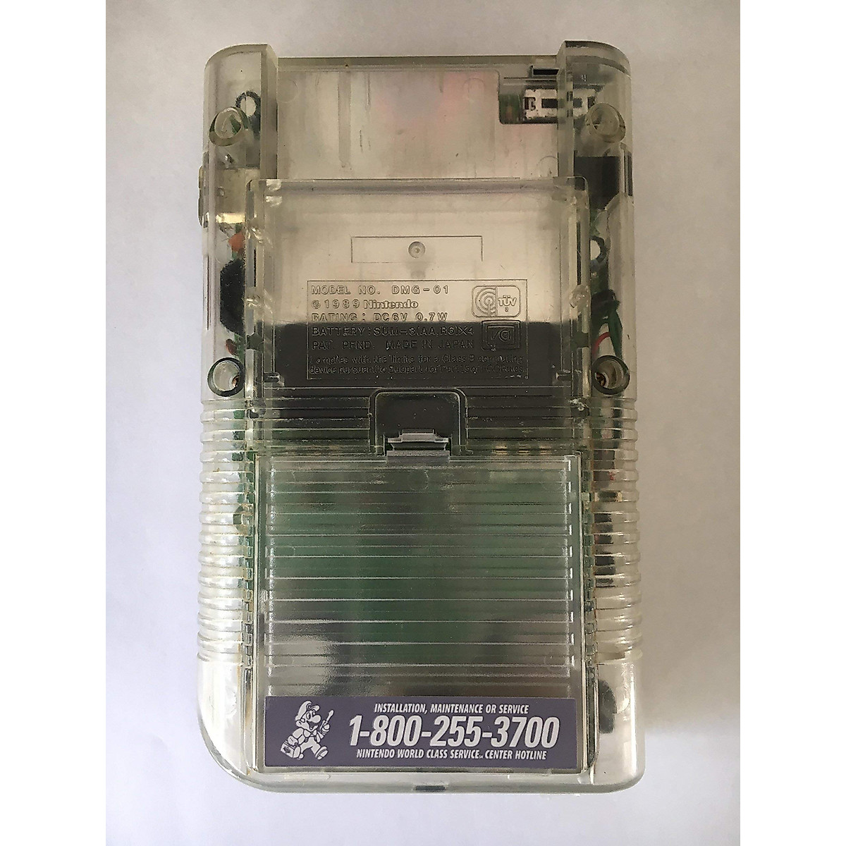 Play It Loud Nintendo Game Boy Clear (Renewed)