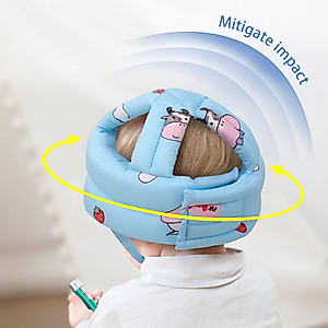 Simplicity Baby Infant Toddler No Bumps Safety Helmet Head Cushion Bumper Bonnet