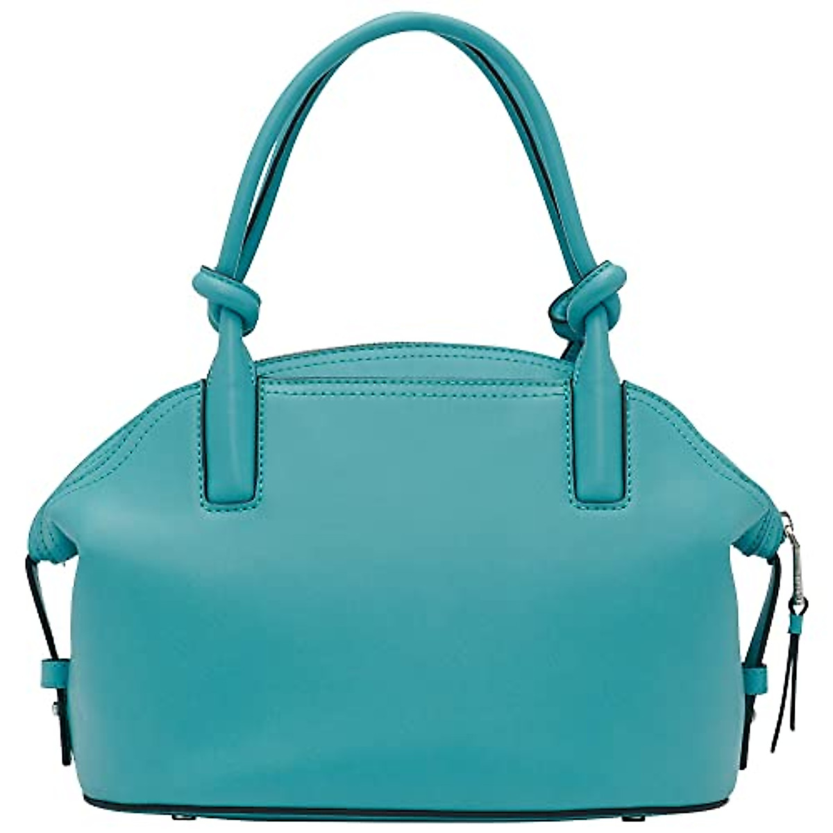 Calvin Klein Tinley Top Zip Satchel, Turquoise/White/Black