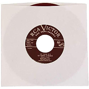 (1000) Archival Quality Acid-Free Heavyweight Paper Inner Sleeves for 7" Vinyl Records #07IW