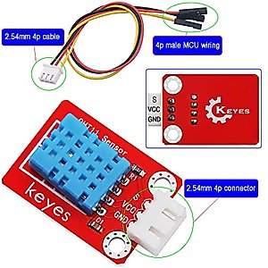 NEXTION Enhanced Display 3.2 inch NX4024K032 + DHT11 Temperature Humidity Sensor