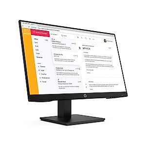 HP P24h G4 FHD (1920 x 1080) Monitor, Display, HDMI and VGA Ports, Anti-Glare,Up to 16.7 Million Colors, Horizontal Viewing Angle 178° (Renewed)