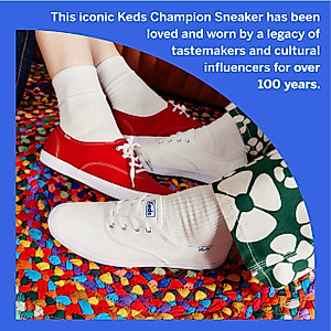 Keds womens Champion Originals Sneaker, White, 9.5 US